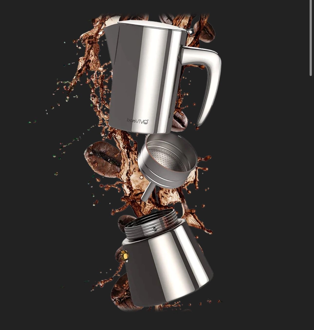 Cafetera en acero inoxidable – Build Smart Liq RD